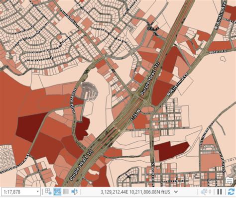 Creating Graduated Color Maps In Arcgis Pro Geospatial Training Services
