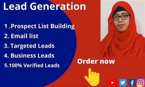 Do B2b Targeted Lead Generation And Data Entry By Farjana790 Fiverr