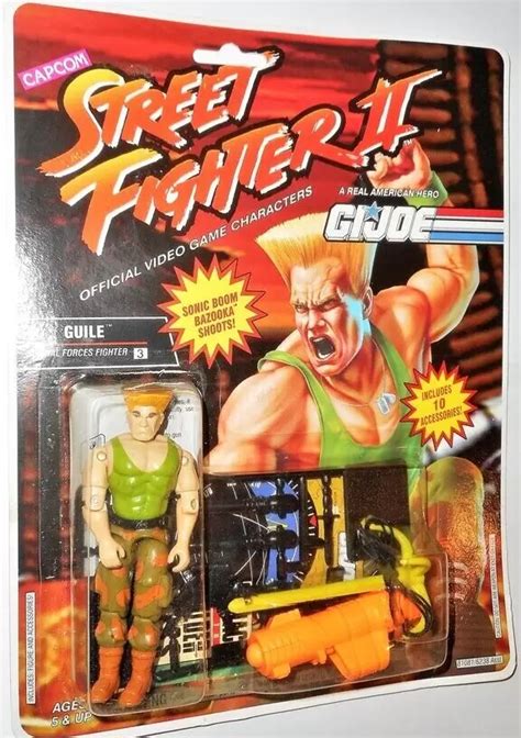 Guile Gi Joe Street Fighter Ii Action Figure