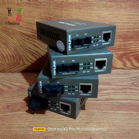Jual Tplink Tl Mc Cm Gigabit Multi Mode Sc Media Converter Tp Link Shopee Indonesia