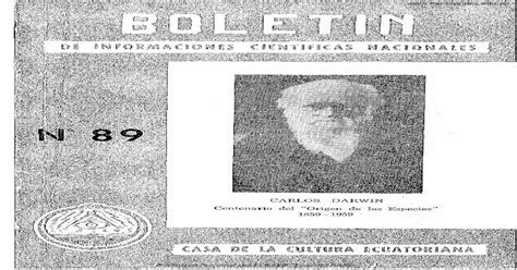 Carlos Darwin Centenario Del Origen De Las Especies 1859 1959 · 2019 1