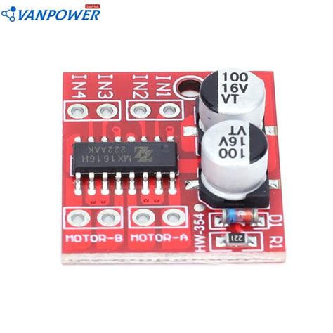 L298n Dc Motor Driver Module Dual H Bridge Mini Dc Stepper Motor Board