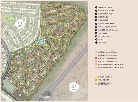 Anya Townhouses Master Plan At Arabian Ranches 3