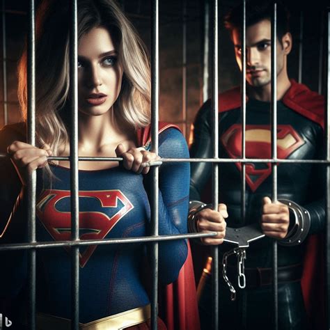 Supergirl And Superman Captured Ai Art By Evandromarquesamv On Deviantart