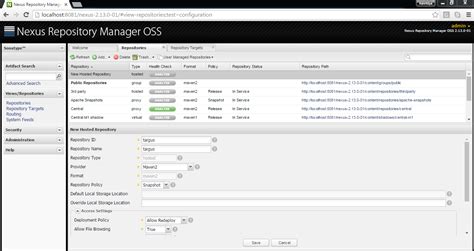 Programmer Works Nexus Repository Manager