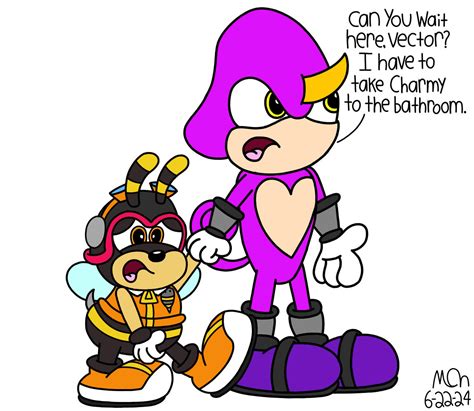 Charmy And Espio By Reikustoons On Deviantart