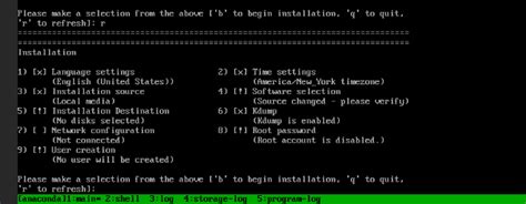 how to install red hat enterprise linux operating system using text