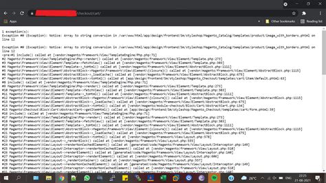 View Cart Is Throwing Error Magento Forums