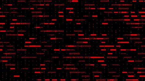 Red Color Cyberpunk 3d Technology And Data Background 27482198 Stock
