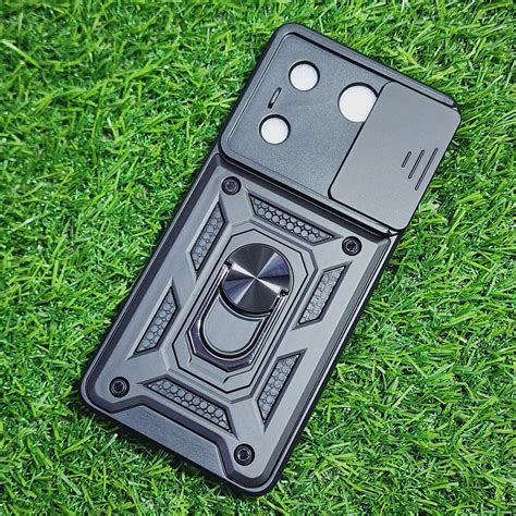 Tecno Camon 20 Pro 5G Shutter Armor Back Cover With Ring Holder BT Limited Edition Store