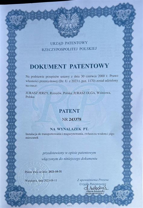 Hydrogen Bar System Announces Successful Granting Of A Ground Breaking Patent For Hydrogen