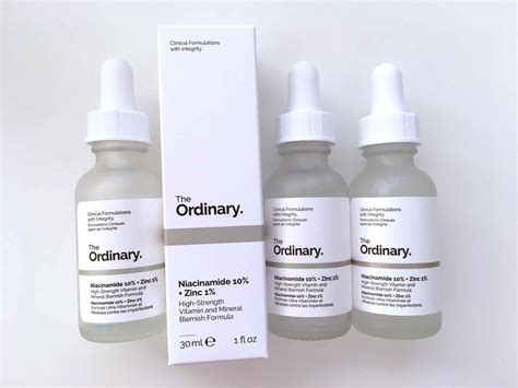 The Ordinary Niacinamide 10 + Zinc 1 Review