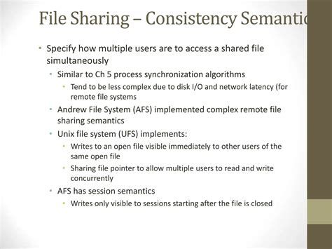 Operating System File System Interface Ppt Operating Systems Computer Software And