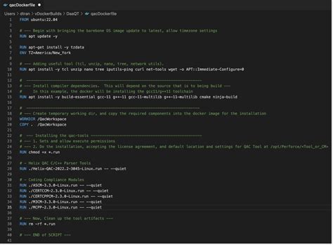 Docker Tutorial How To Create And Run Helix Qac As A Container High End Fpga Distributor