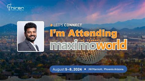 Booshan Appandai On Linkedin Phoenix Maximoworld Thirantech Ibm Ibmmaximo Mas Mobile