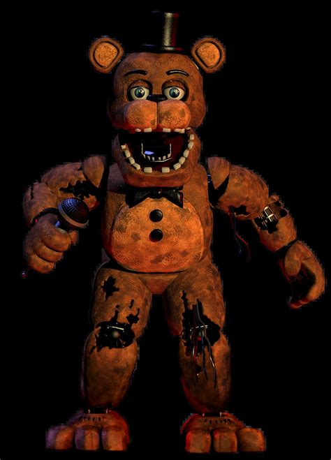 Image W Freddy Render Full Body Png Five Nights At Freddys Wikia Fandom Powered By Wikia