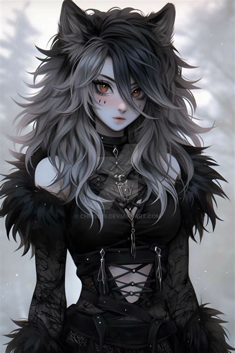 Image Halloween Wolf Character Roleplay Characters Anime Wolf Girl