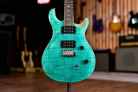Prs Se Ce 24 In Turquoise Flame Guitar Gear Giveaway