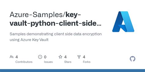 Github Azure Sampleskey Vault Python Client Side Encryption Samples Demonstrating Client