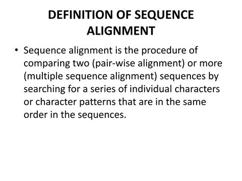 Sequence Alignmentpptx