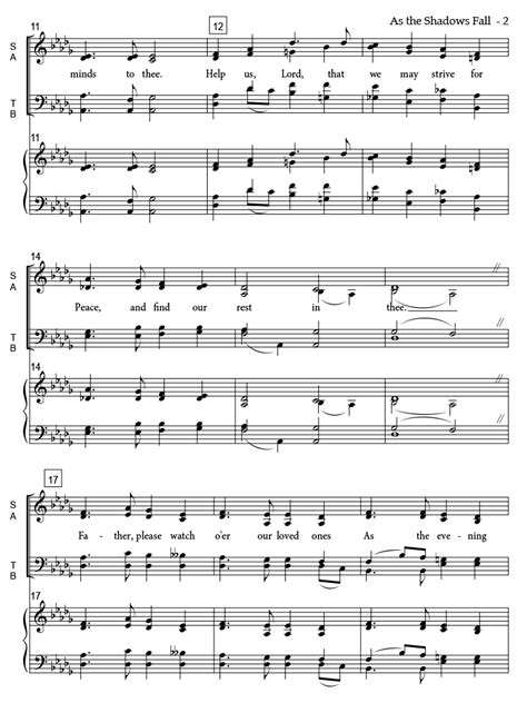 Choral Archives Holy Sheet Music