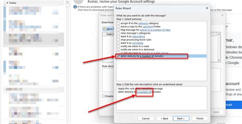How To Delay Sending An Email On Outlook