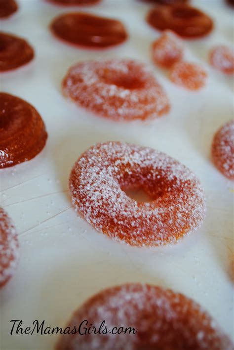 Homemade Peach Rings Made From Real Fruit Themamasgirls