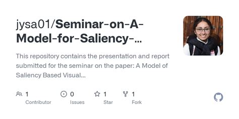 Seminar On A Model For Saliency Based Visual Attention For Rapid Scene Analysispresentationpdf