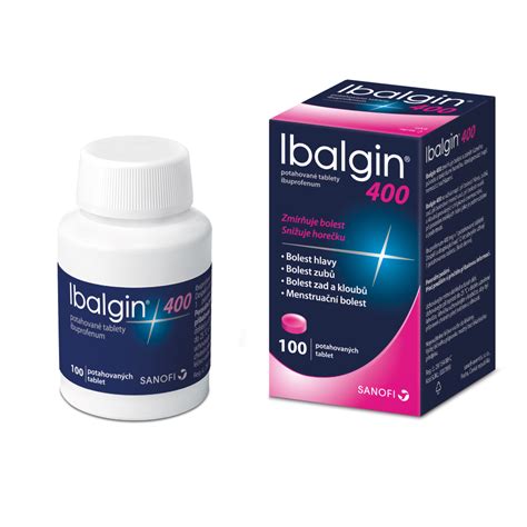 Ibalgin 400 Mg 100 Tablet Levně Blesk Zboží