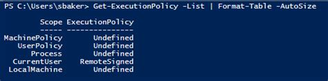 One Time Set Executionpolicy Iteration In A Worklet Automox