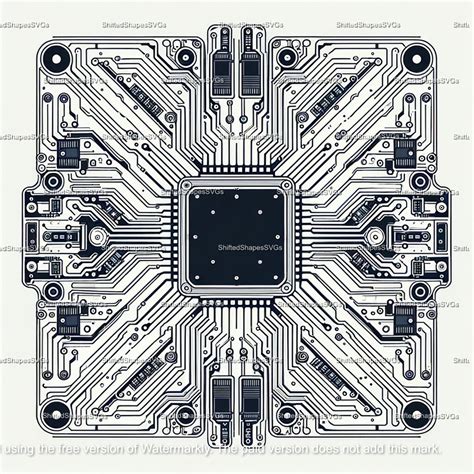 Tech Lover S Dream Circuit Board Pattern SVG Bundle Etsy Canada