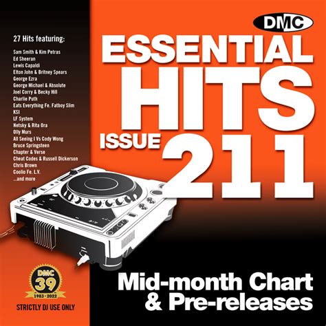 DMC Essential Hits Issue 211 DJ Radio Edit CD