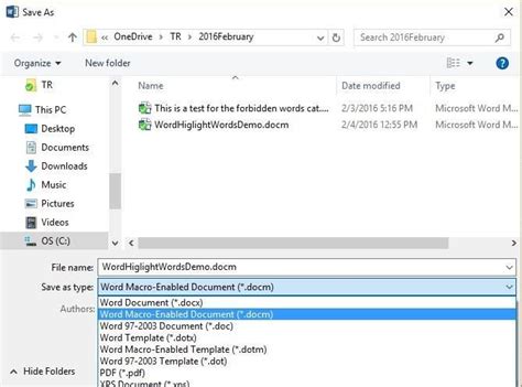 macro trick how to highlight multiple search strings in a word