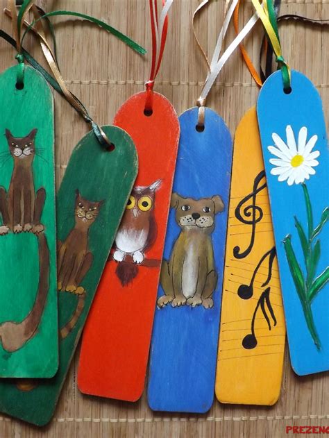 Custom Wooden Bookmark Hand Painted Bookmarks Handmade Handmade