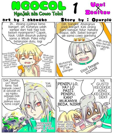 Daily Life Of Uzui Tengen X Agatsuma Zenitsu Manga Wattpad Gambar