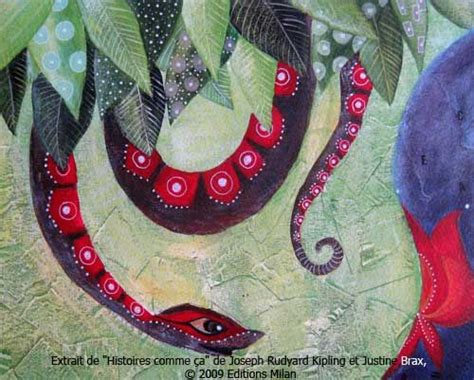 Colorful Octopus And Leaves Illustration By Justine Brax