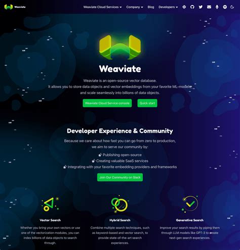 Weaviate Open Source Vector Database For AI Long Term Memory And