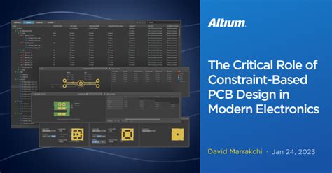 The Critical Role Of Constraint Based Pcb Design In Modern Electronics Altium