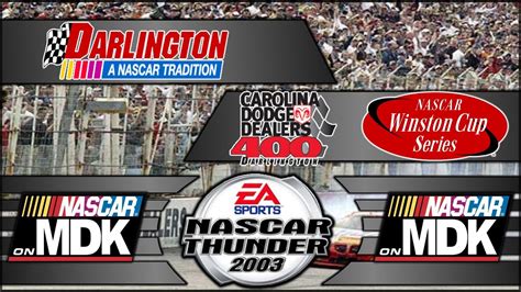 Lets Play Nascar Thunder 2003 Ps2 Race 536 Carolina Dodge