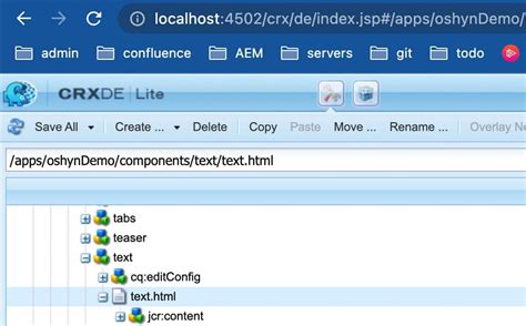 Sling Models In Aem Decorating Component Dialog Values Oshyn