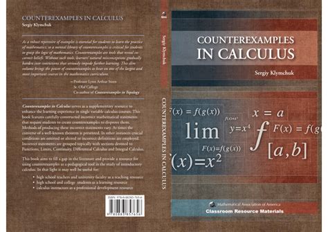 Pdf Counterexamples In Calculus