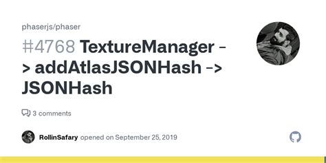 Texturemanager Addatlasjsonhash Jsonhash Issue Phaserjs Phaser Github
