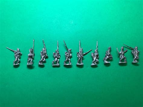 Hessian Line Infantry With Command 1809 19th Century Miniatures
