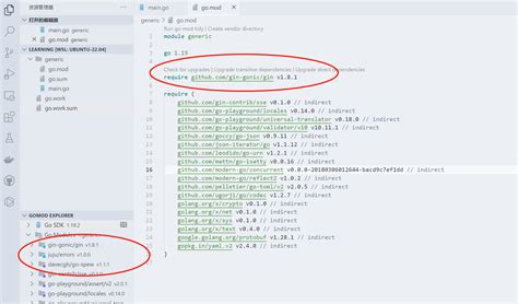 Can Not Update Gomod Explore View When Update Go Mod File · Issue 35 · R3inbowarigo Mod