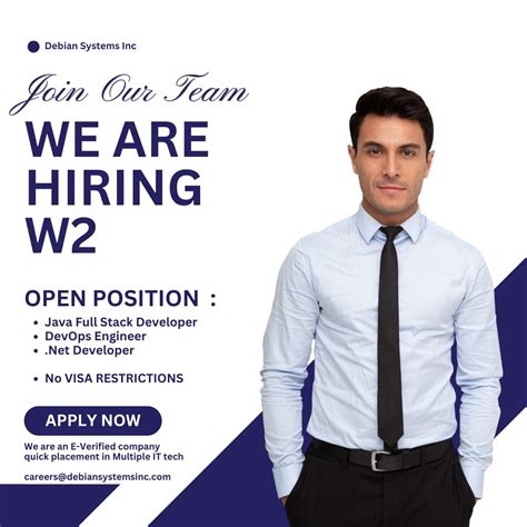 debian systems inc on linkedin hiring w2 java devops dotnet