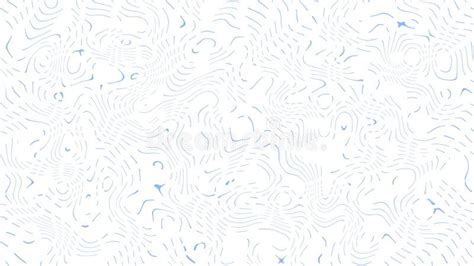 Waving Blue Circle Of Light On A White Background Abstract Stock