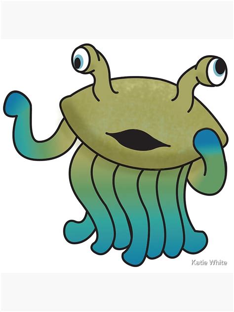 Flumph Cute Dnd Monster Art Print For Sale By Fenris Kewhite