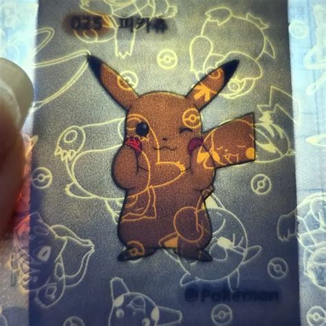 PokÉmon Figures Dolls 포켓몬띠부씰 포켓몬빵 피카츄띠부씰 이상해씨 냐옹 On Bunjang With Safe Global Shipping