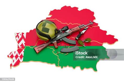 벨라루스 개념에서 군사력 군대 또는 전쟁 충돌 흰색 배경에서 격리된 3d 렌더링 3차원 형태에 대한 스톡 사진 및 기타 이미지 3차원 형태 Revolution 개념