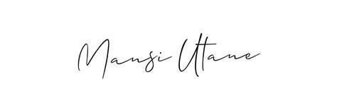 77 Mansi Utane Name Signature Style Ideas Wonderful Esign